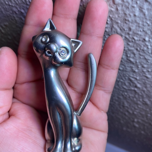 Office | Cat Figurine Color Silver | Poshmark